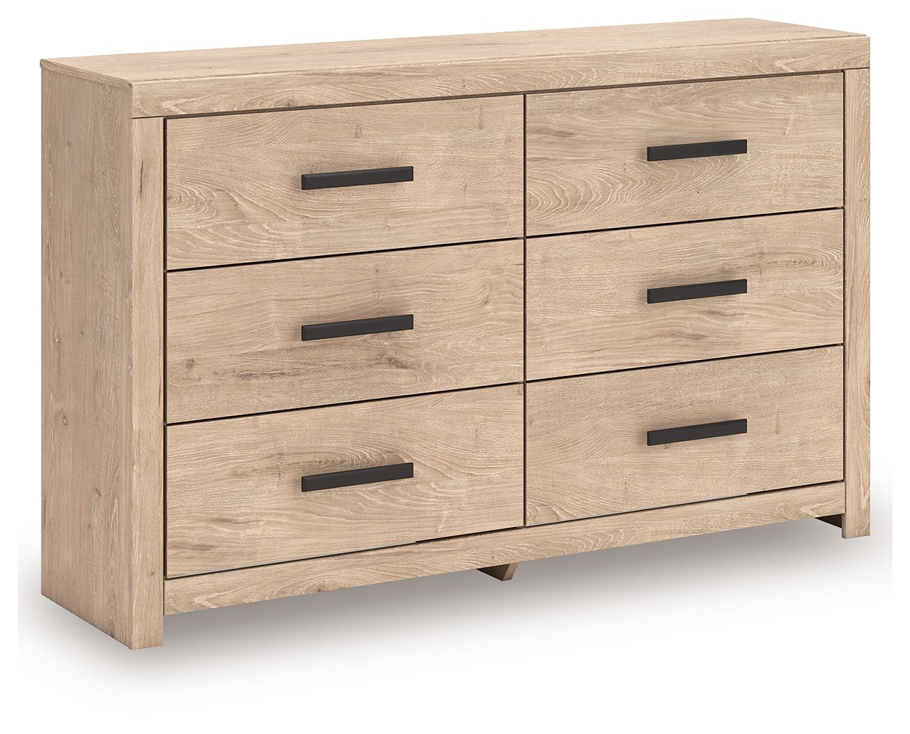 Sanginlane Tan Six Drawer Dresser | Marlo Furniture