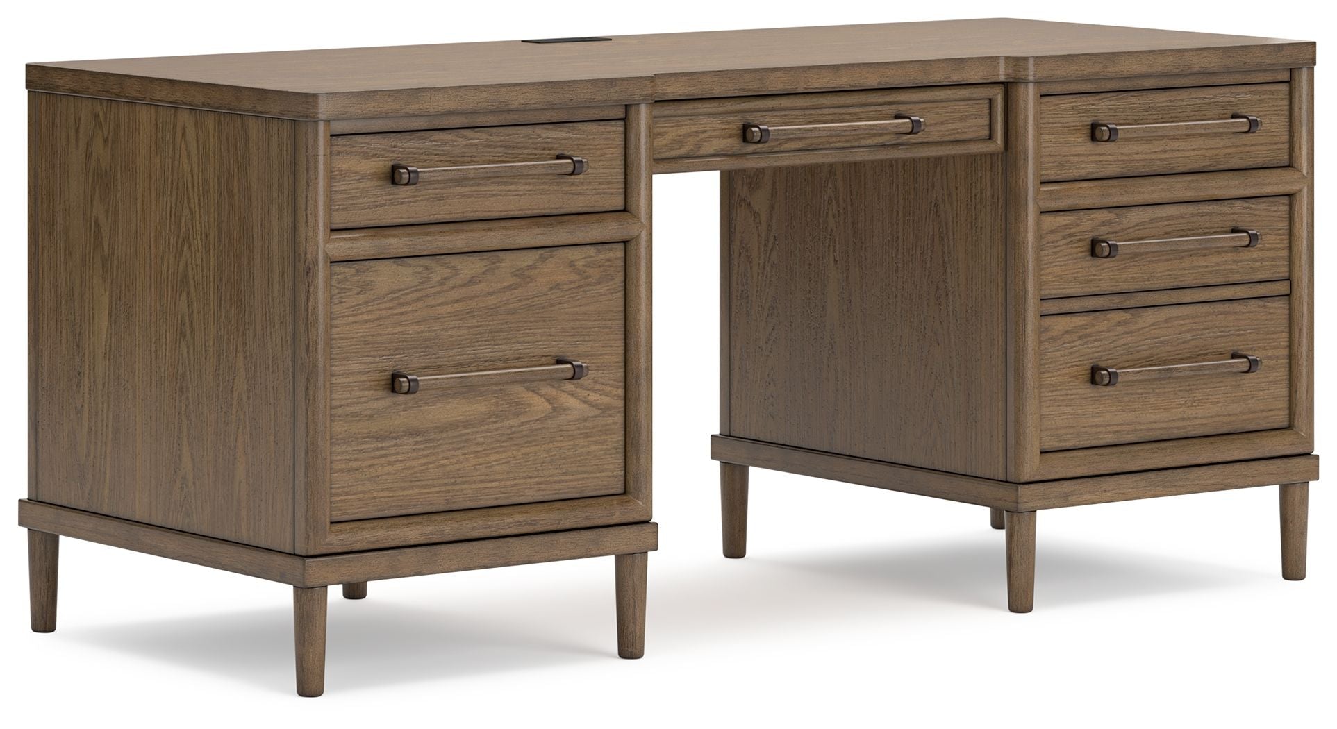 Roanhowe Brown Home Office Desk | Marlo Furniture